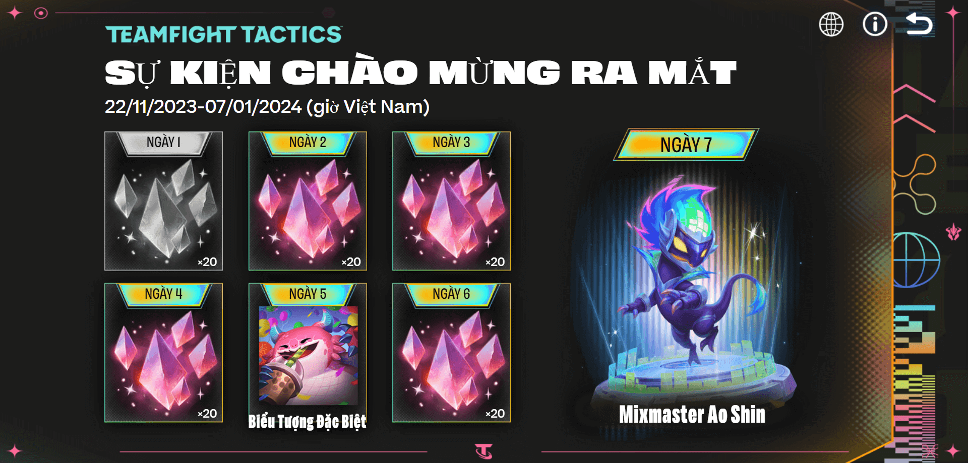 DTCL: Cách nhận linh thú Mixmaster Ao Shin miễn phí