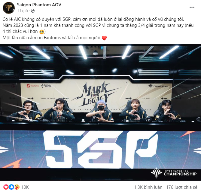 Lai Bâng và SGP xin lỗi fan sau thất bại tại AIC 2023