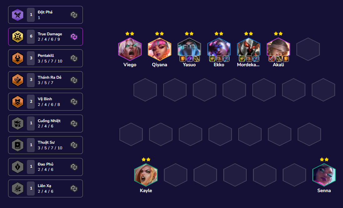 Cách chơi đội hình True Dame Yasuo DTCL Mùa 10