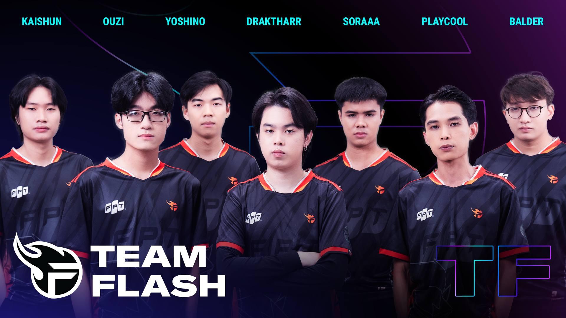 Đội hình Team Flash LMHT mùa giải 2024