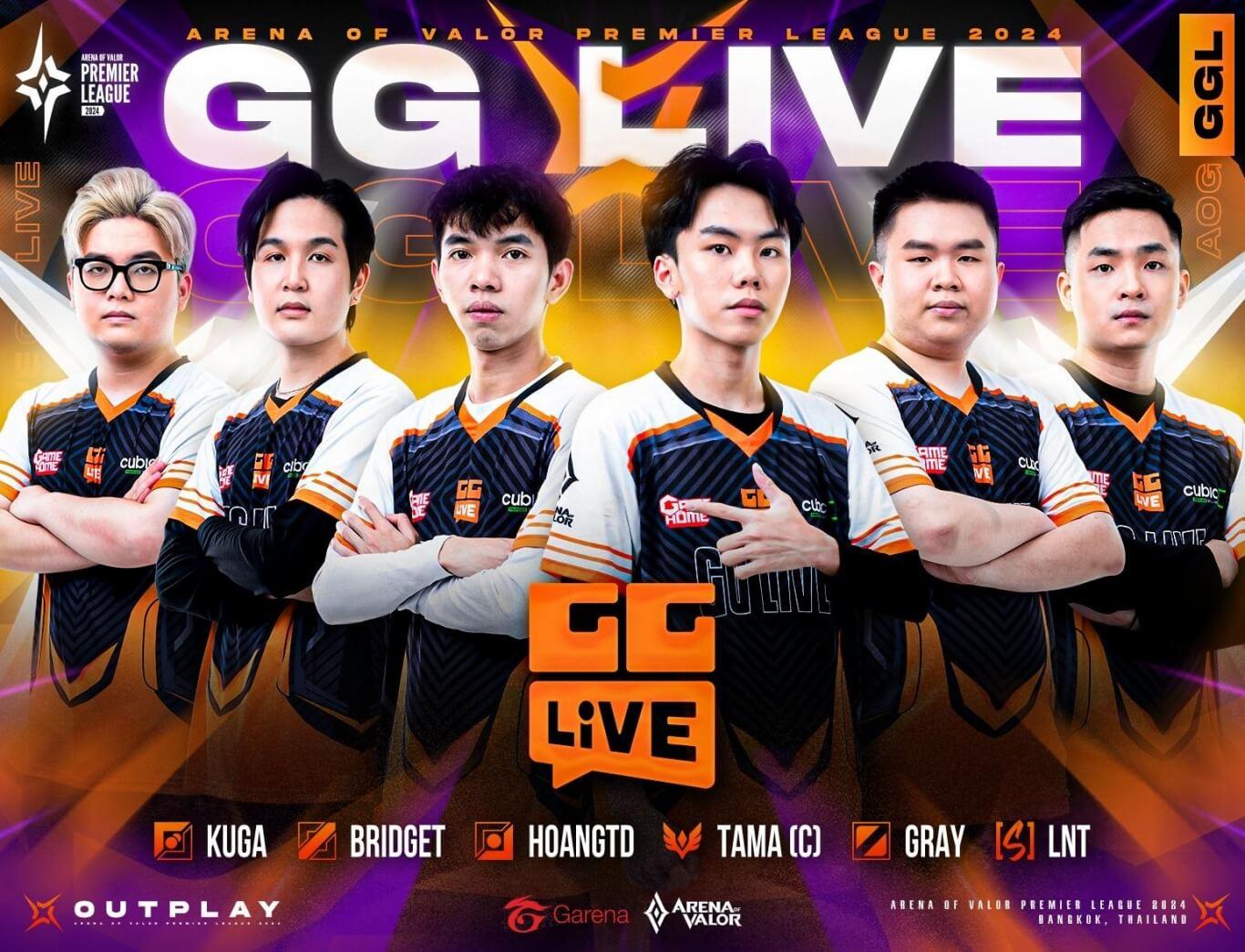 GG Live Liên Quân: Tiểu sử, thành tích, đội hình