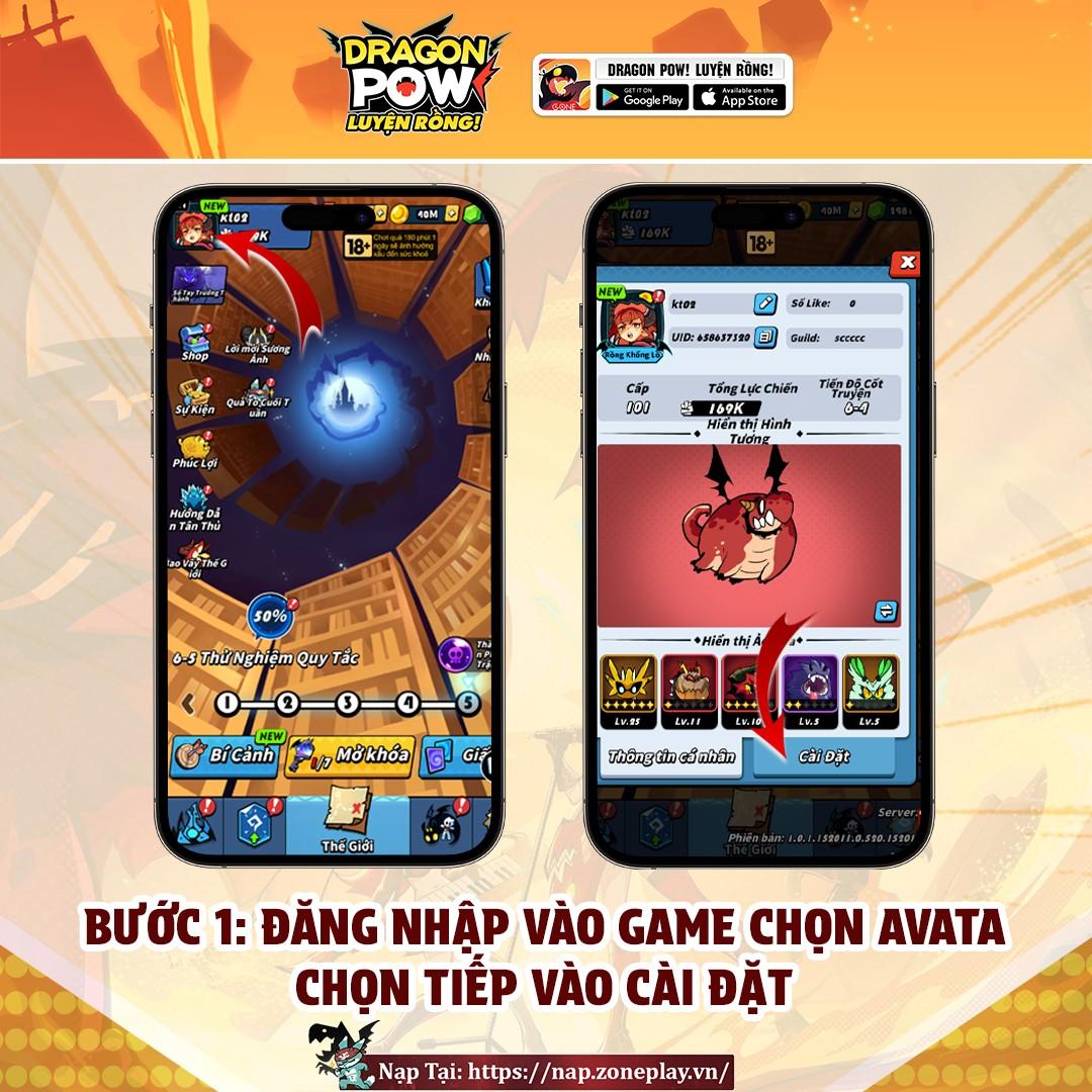 Code Dragon POW Luyện Rồng mới nhất và cách nhập