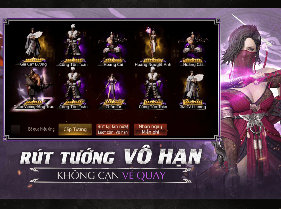 Code Tam Quốc Legend VTC mới nhất 12/2025 và cách nhập