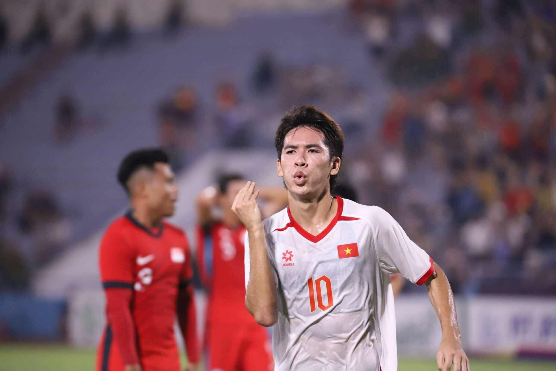 Kết quả - tỷ số U23 Việt Nam vs U23 Singapore: 3 điểm nhọc nhằn