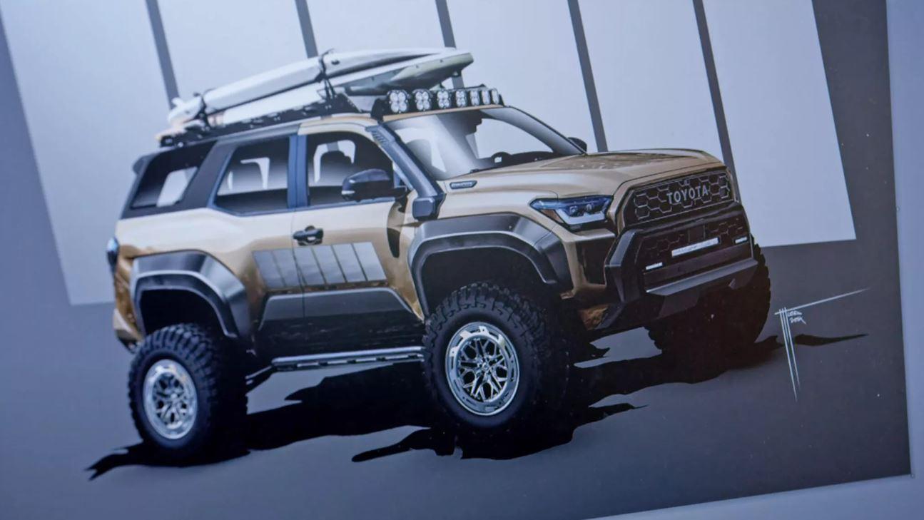 Toyota giới thiệu bộ đôi Land Cruiser bán tải & 4Runner 2 cửa trước ...
