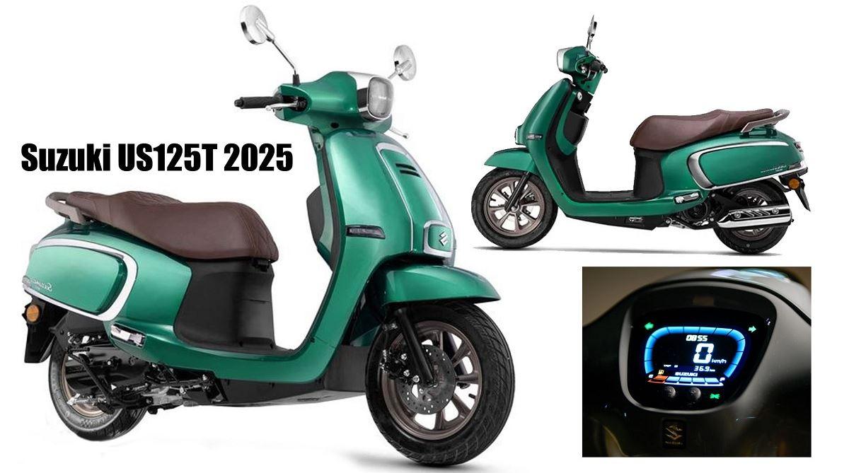 Suzuki US125: “Làn gió lạ” trong phân khúc xe tay ga phổ thông, thiết kế cổ điển với giá quy đổi ...
