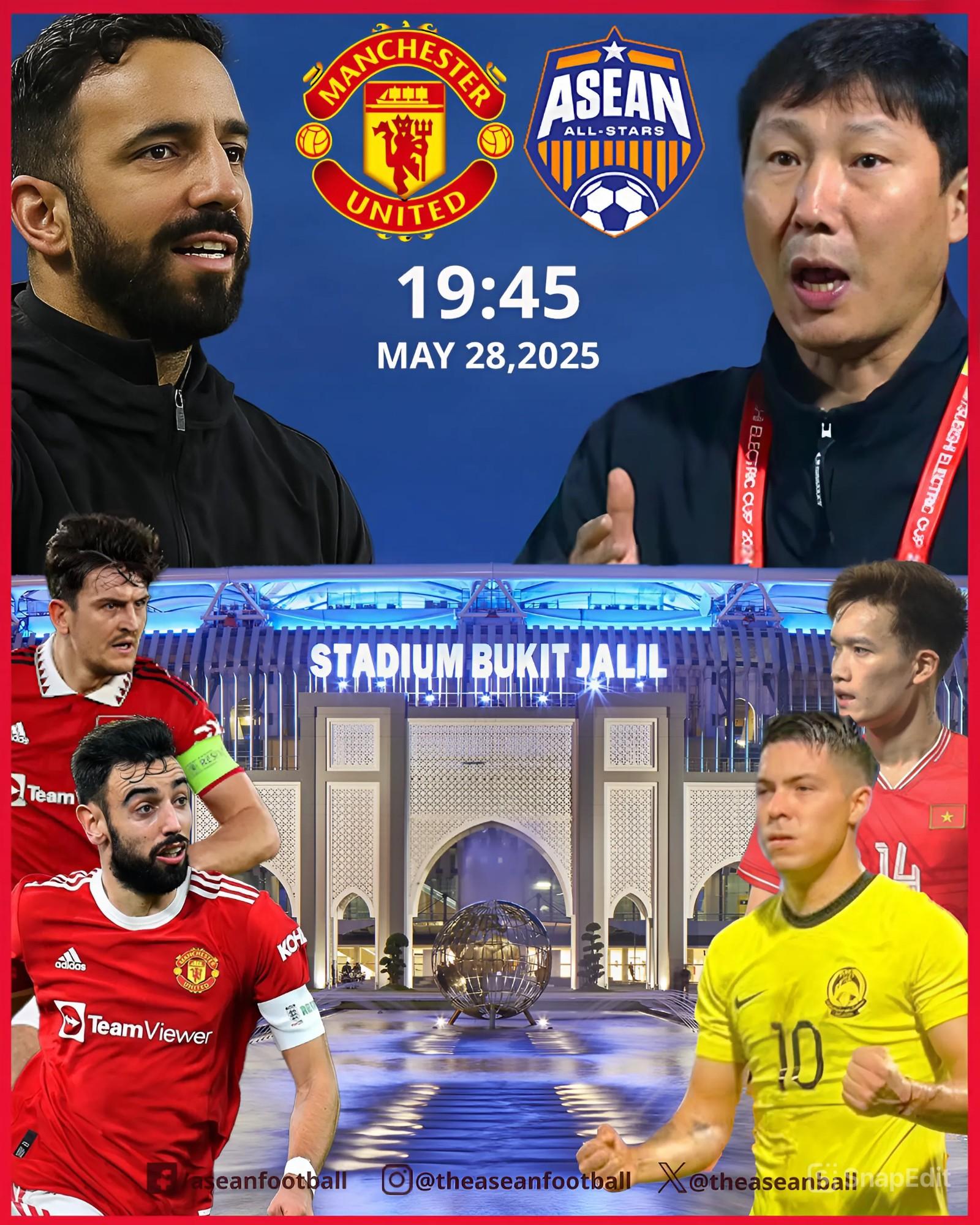 Kết quả - tỷ số ASEAN All-Stars vs MU: Kết quả không tưởng