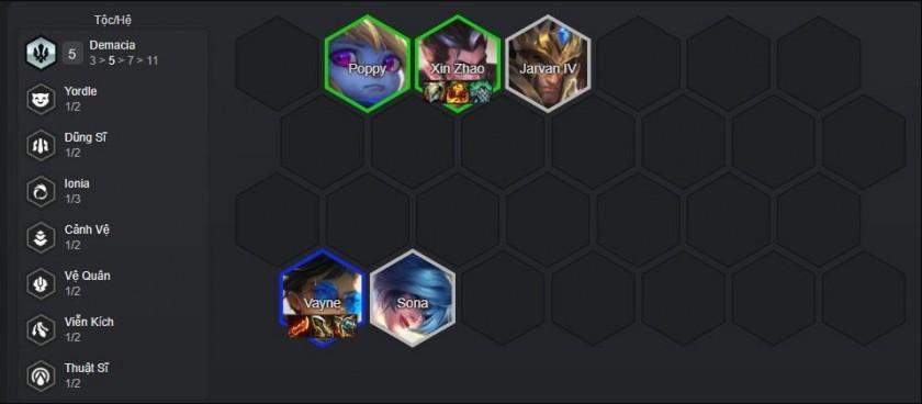 Cách chơi đội hình Vayne carry DTCL mùa 16