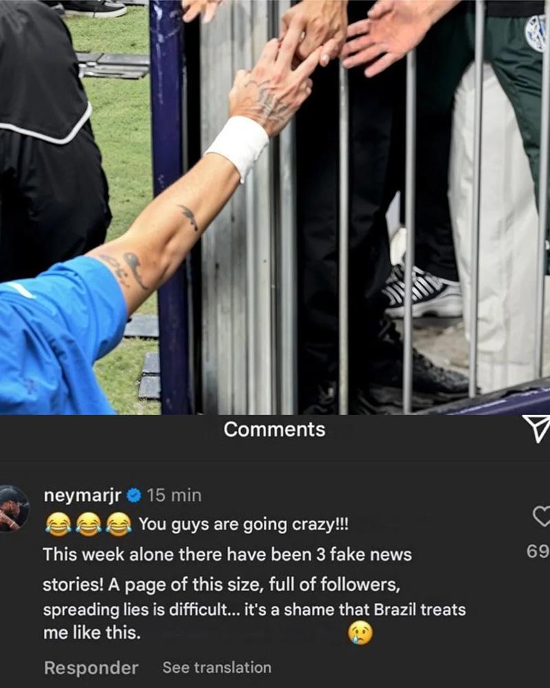 Neymar chính thức lên tiếng vụ bị fan giật nhẫn trên tay