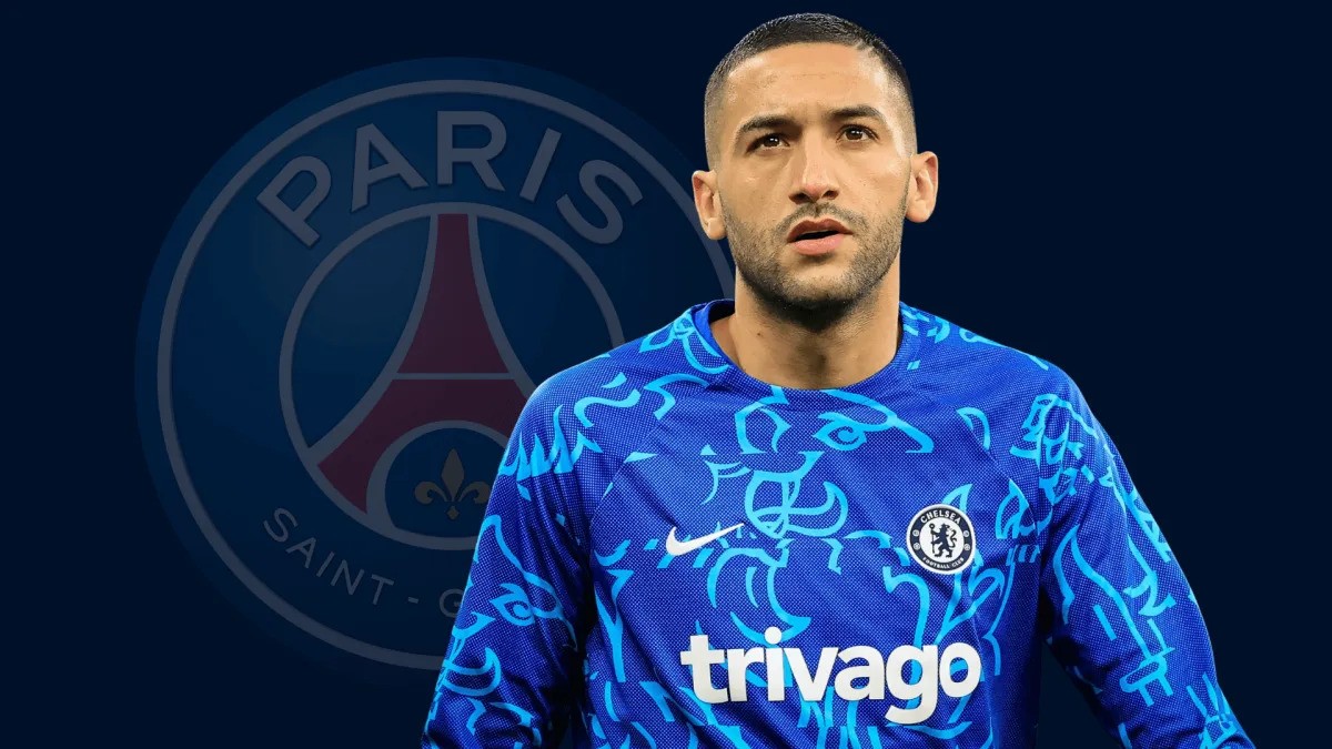 PSG nhận phán quyết cuối cùng vụ mượn Ziyech từ Chelsea