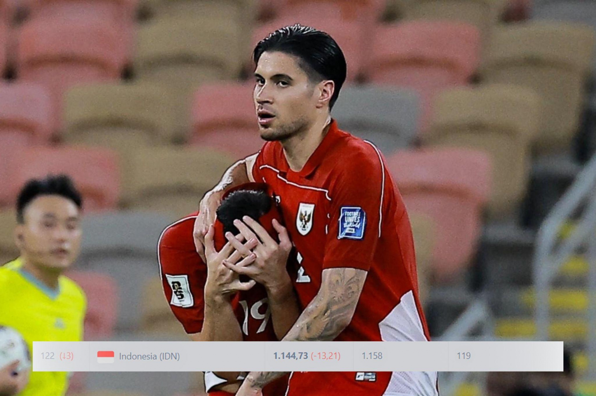 Vừa bị loại khỏi World Cup, Indonesia lại bị FIFA trừ điểm nặng