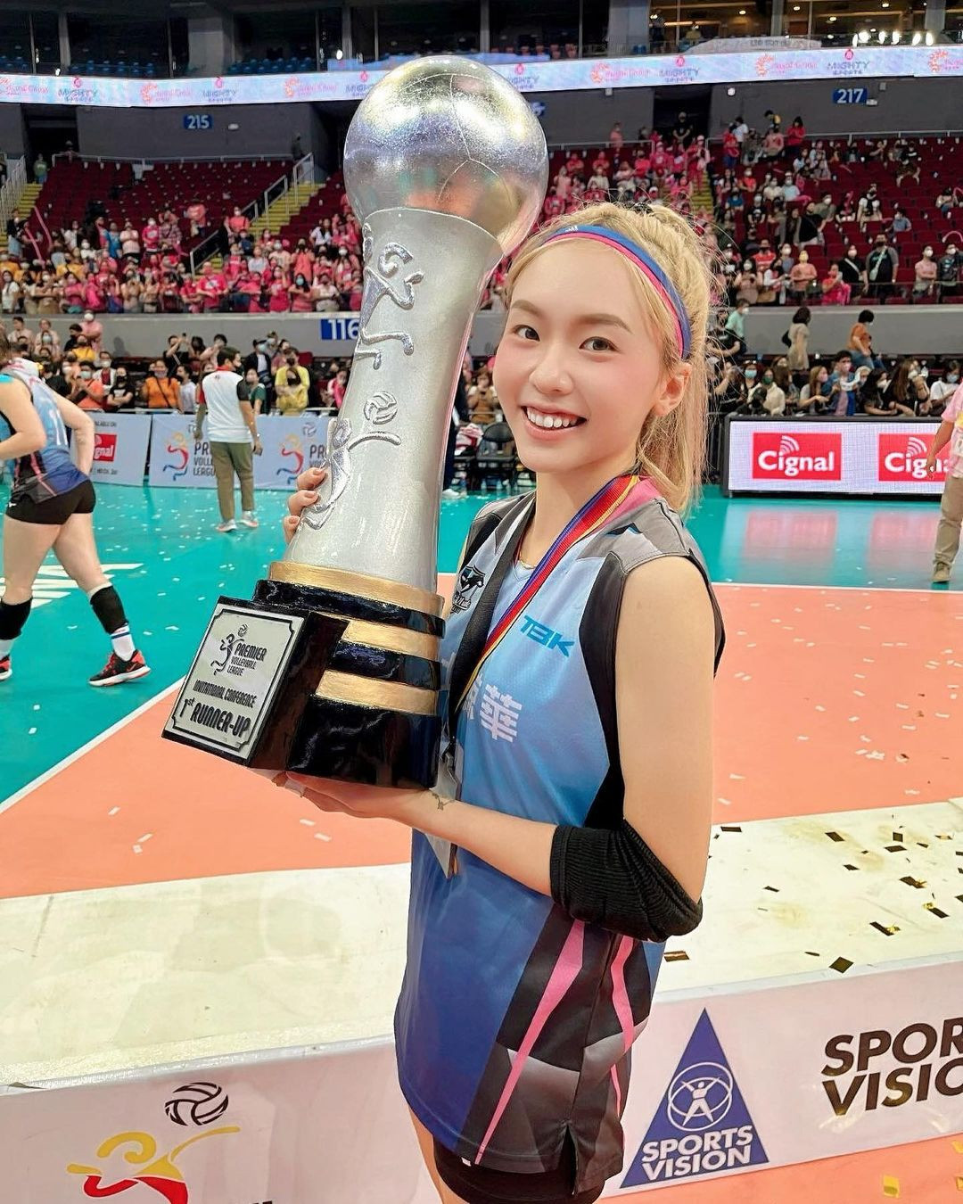 'Thần tiên tỷ tỷ' của Đài Bắc Trung Hoa gây sốt giải CLB nữ châu Á