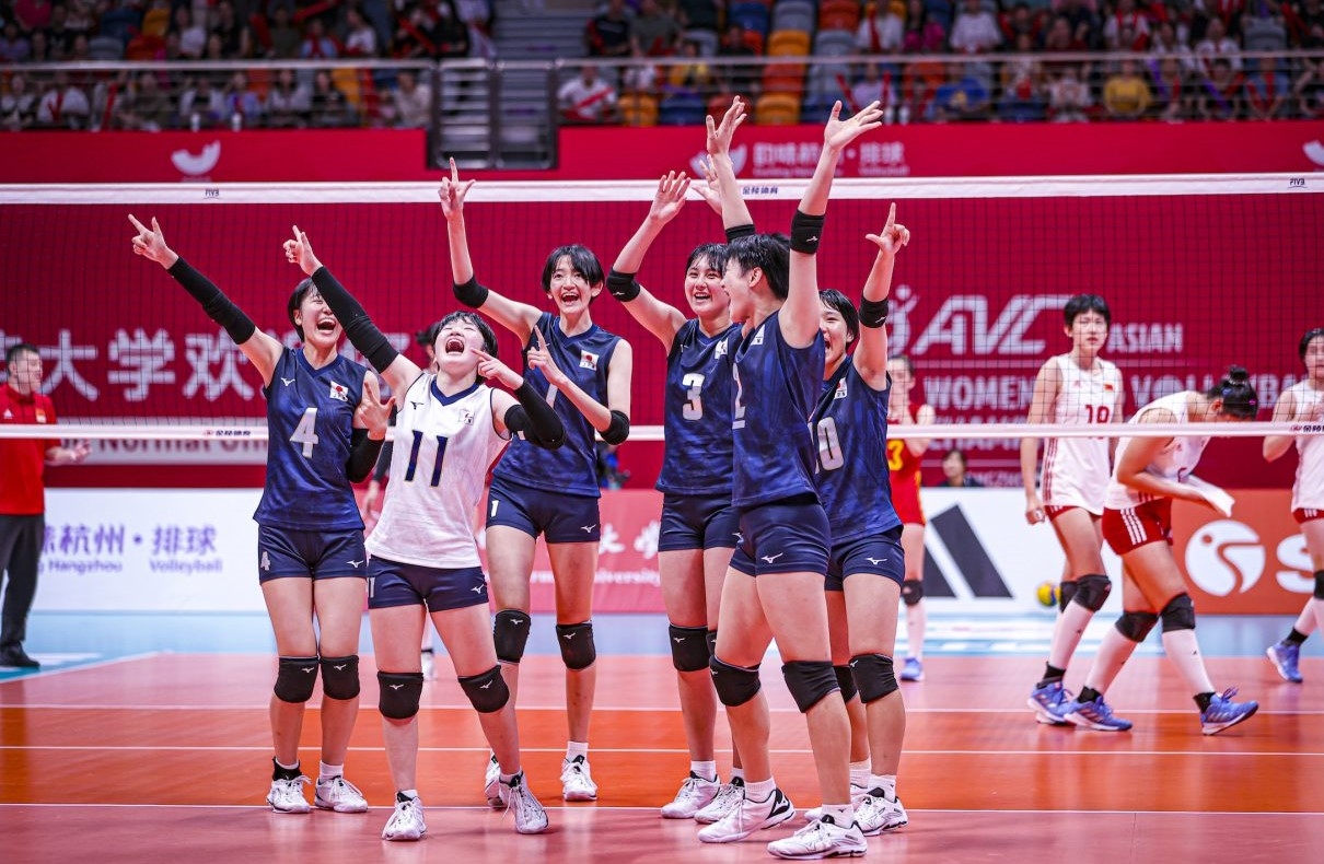 Đánh bại Trung Quốc, bóng chuyền nữ Nhật Bản lên ngôi vô địch U16 châu Á