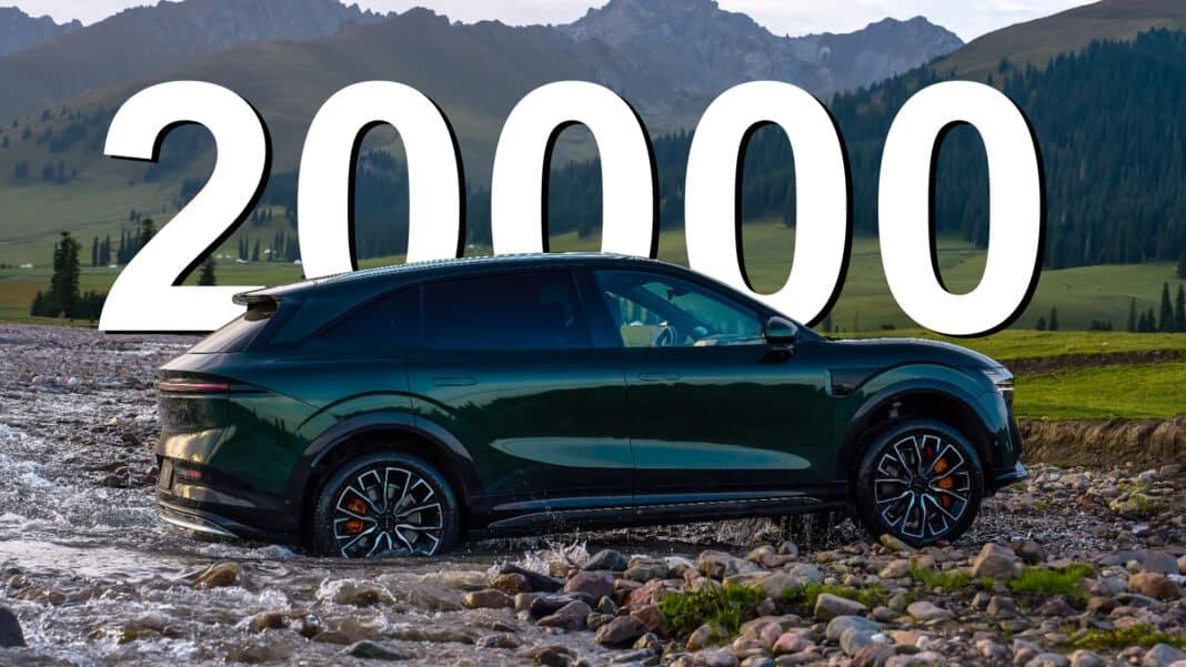 Xe điện Zeekr 7X ghi nhận hơn 20.000 đơn đặt hàng sau 1 tuần mở bán