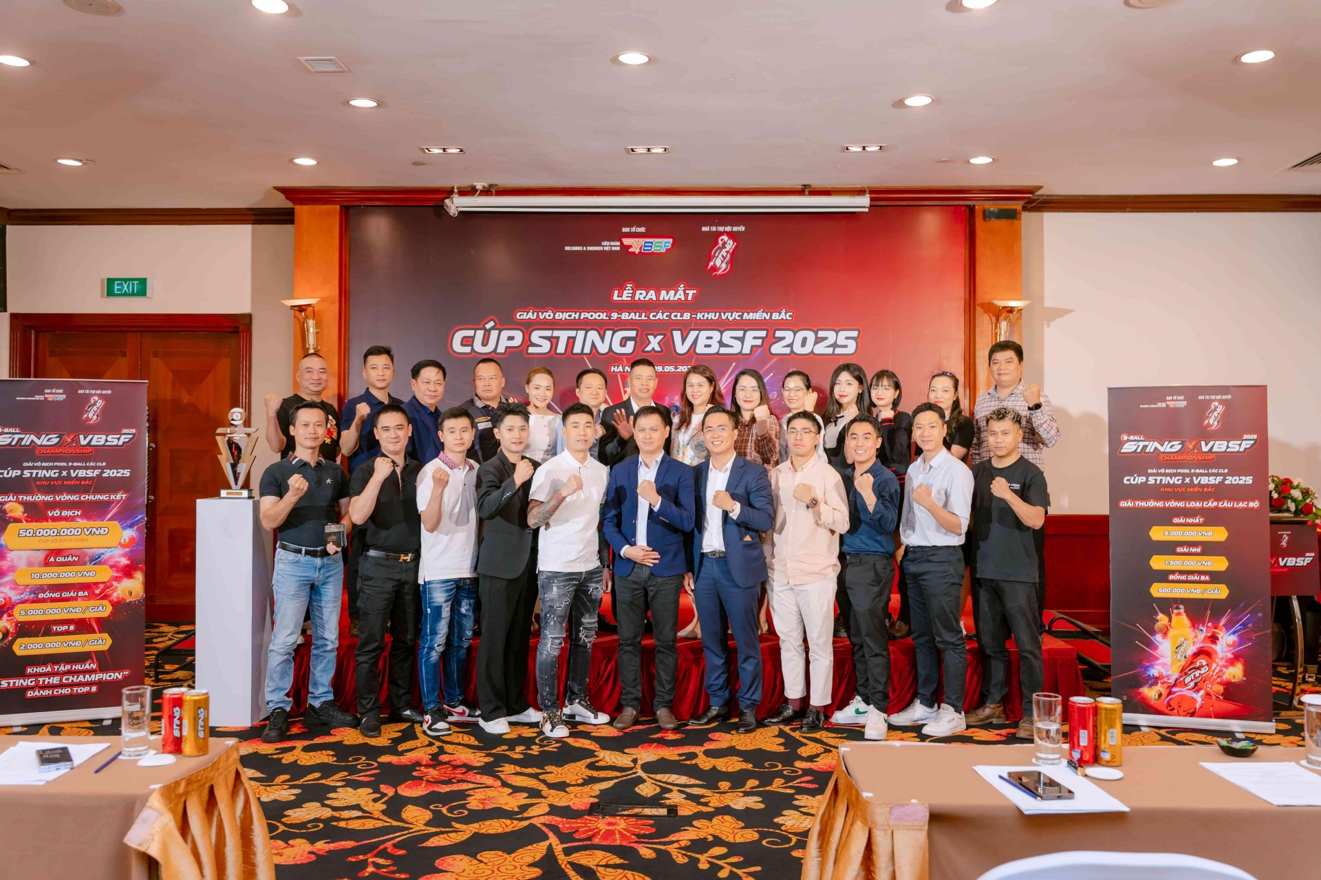 VBSF và STING Ra Mắt Giải Vô Địch Pool 9-Ball Các CLB Miền Bắc 2025 Quy ...
