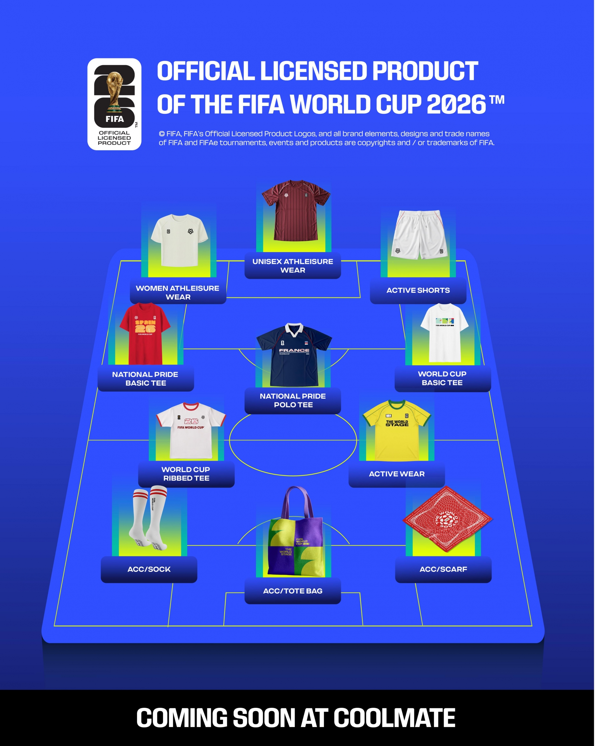 FASTECH ASIA (COOLMATE) TẠO DẤU ẤN VỚI BỘ SƯU TẬP MERCHANDISE FIFA ...