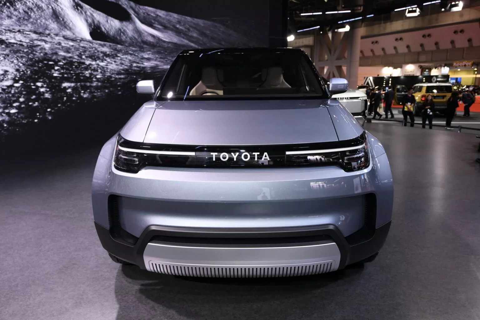 Toyota EPU Concept - Mẫu bán tải thuần điện với nội thất siêu thực dụng