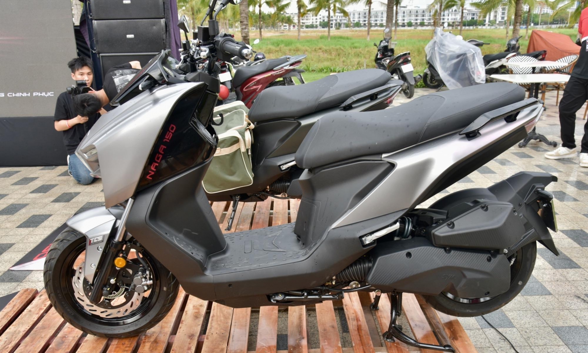 Xe tay ga SYM Naga 150 trình làng khách Việt, giá bán 49,5 triệu đồng