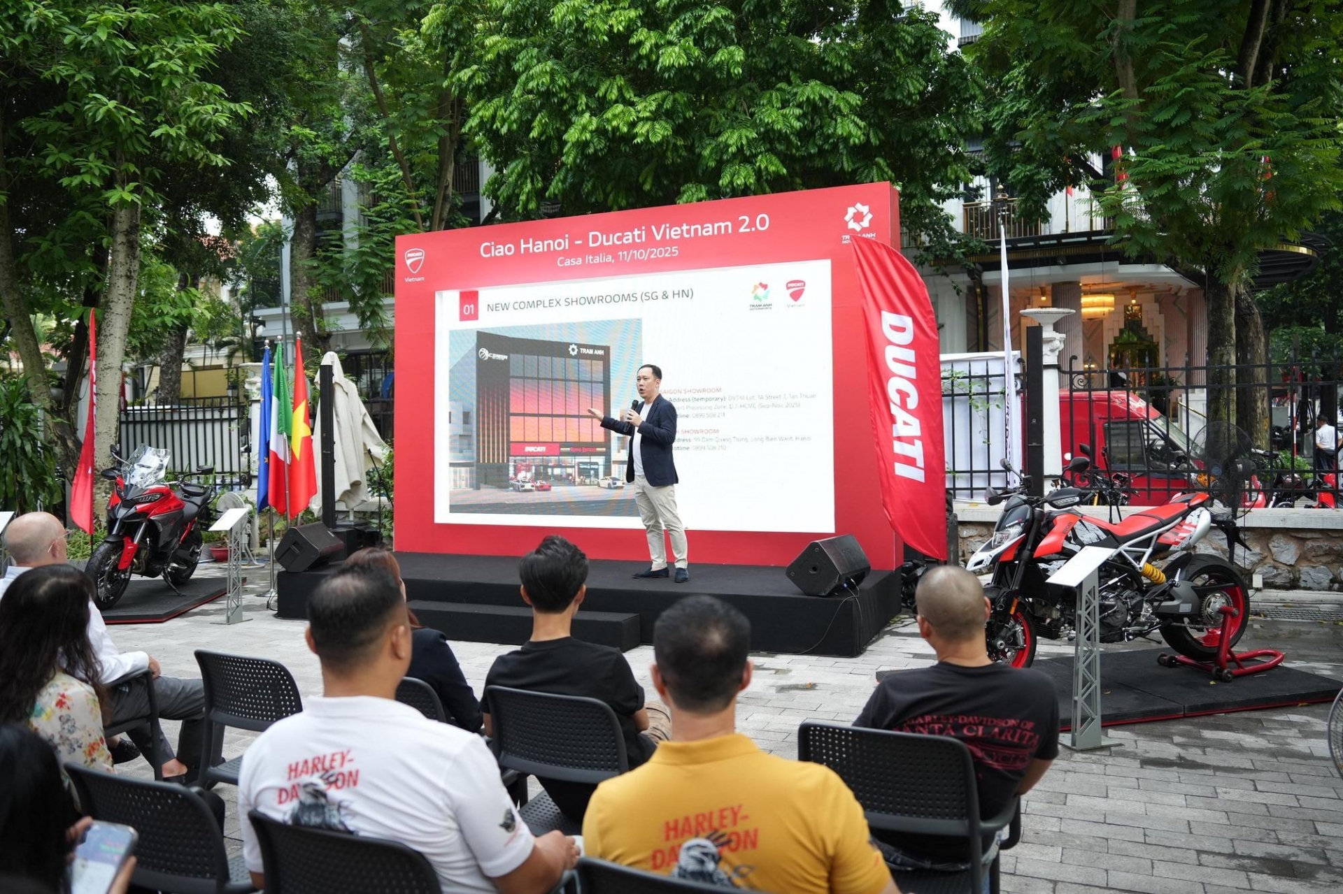 Ducati trở lại Hà Nội với mô hình showroom thế hệ mới, giá xe có thể rẻ ...