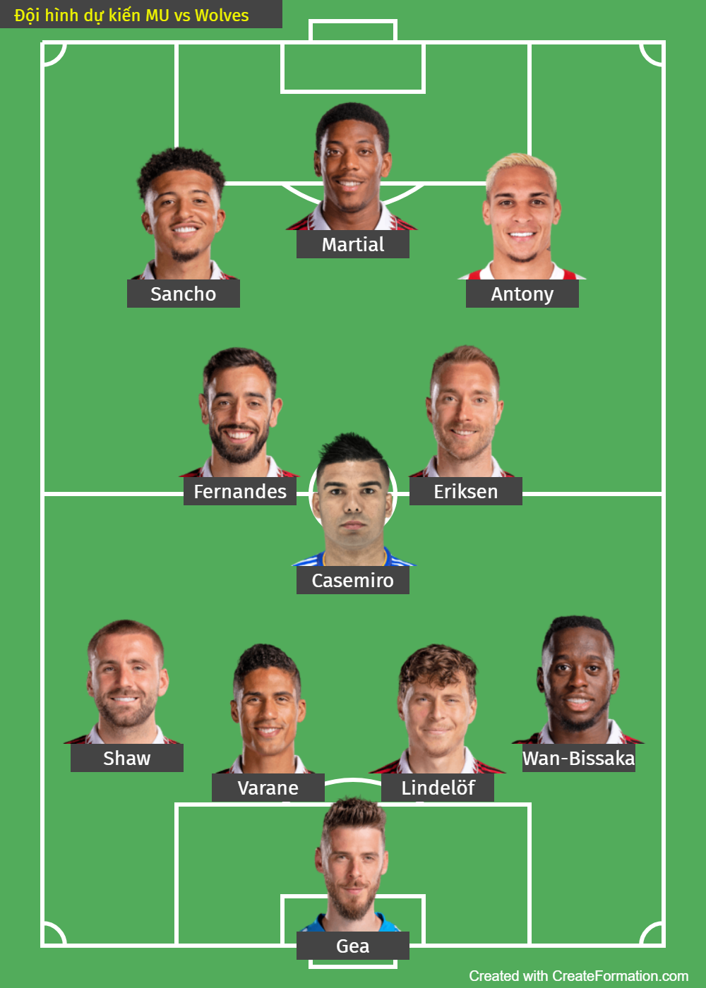 Đội hình mạnh nhất MU đấu Wolves: Tài dùng người của HLV Ten Hag