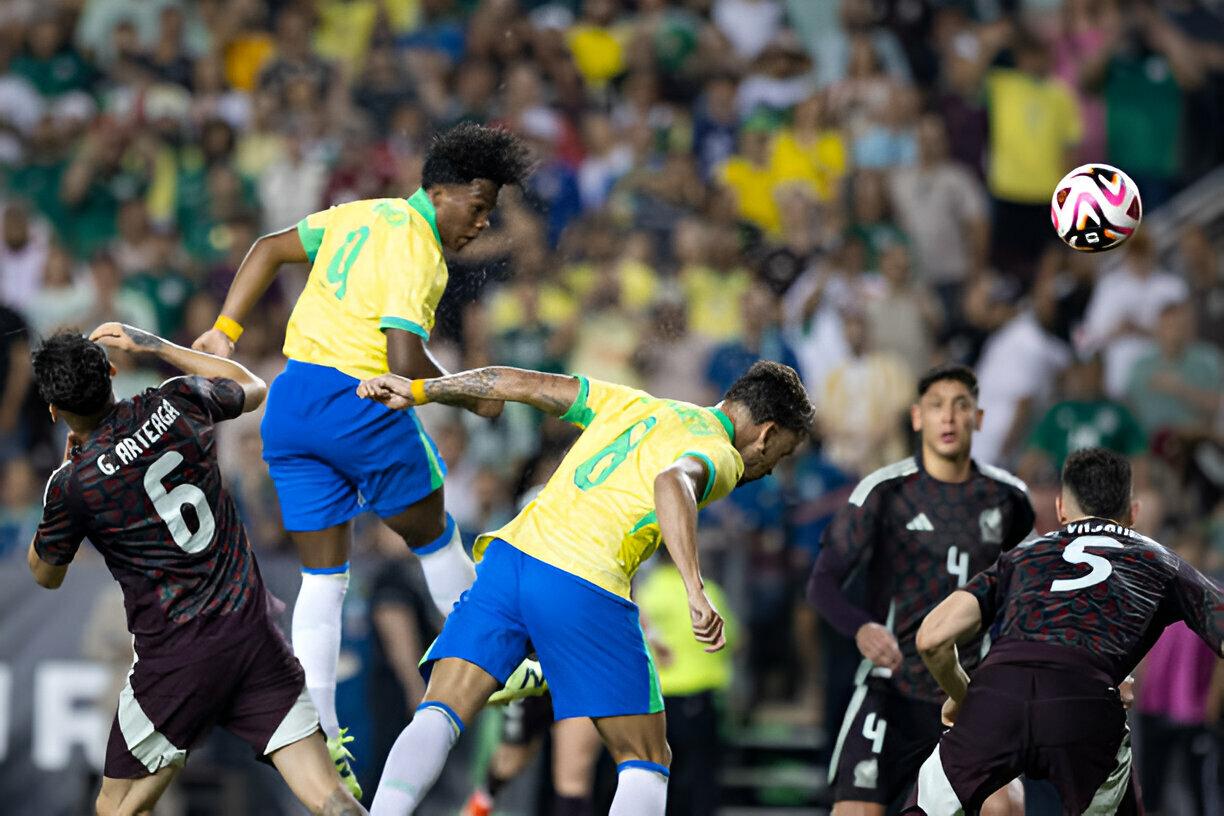 Kết quả Brazil vs Mexico: Brazil vất vả đánh bại Mexico