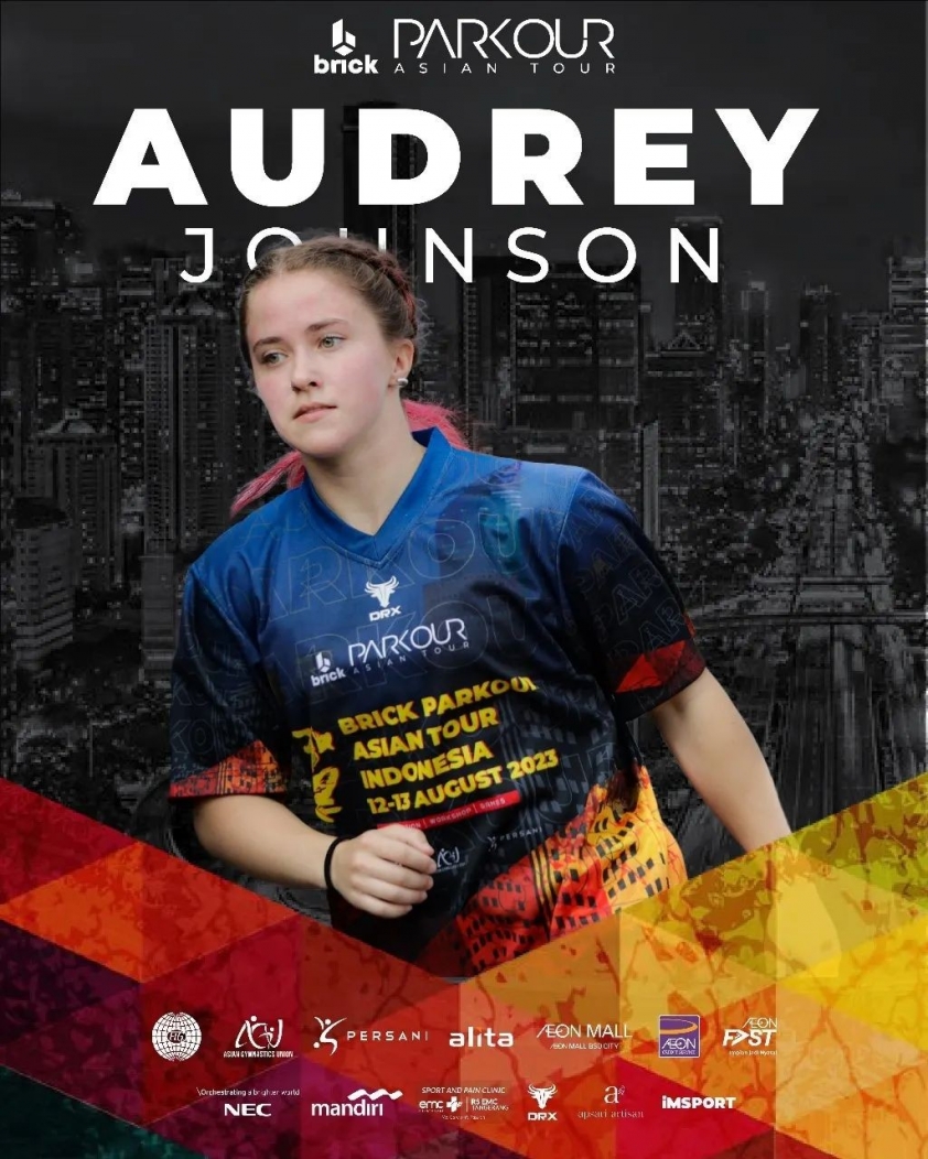 Audrey Johnson dự Parkour Asian Tour: 22 tuổi đã là Á quân thế giới