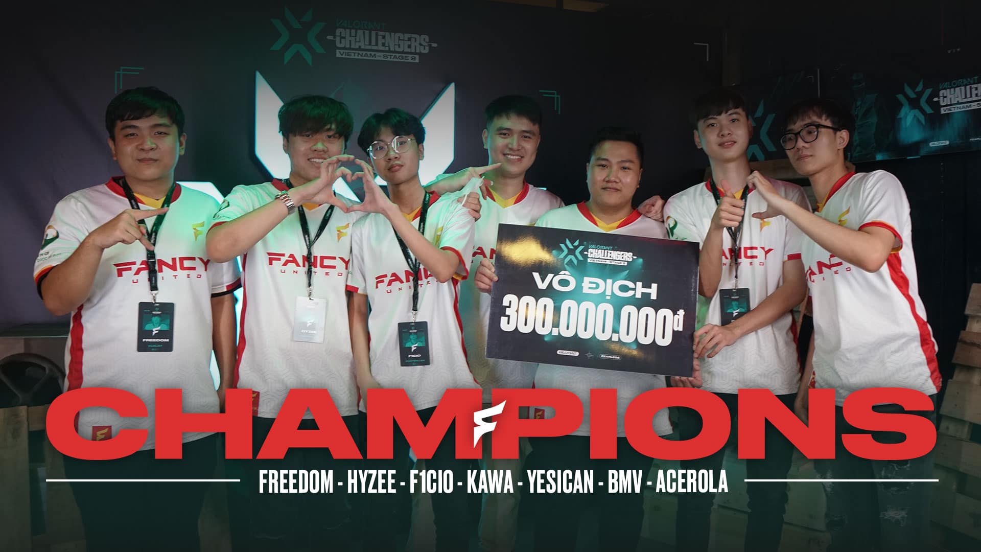 Valorant: Fancy United Esports vô địch giải 2022 VCT Stage 2: Vietnam ...