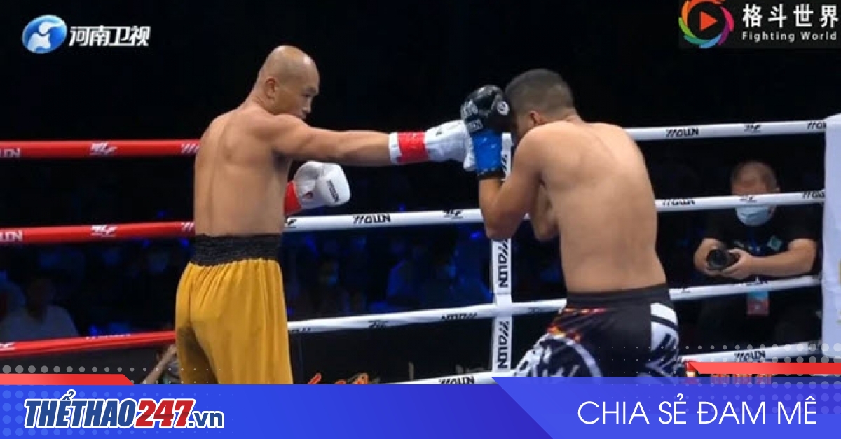 Video: 'Cao tăng đắc đạo' khiến võ sĩ Boxing nằm 'bẹp dí' chỉ sau hai cước
