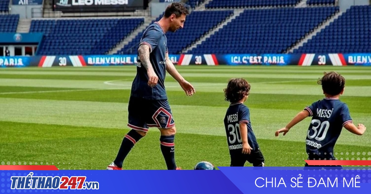 Con trai Messi chính thức gia nhập đội bóng đầu tiên