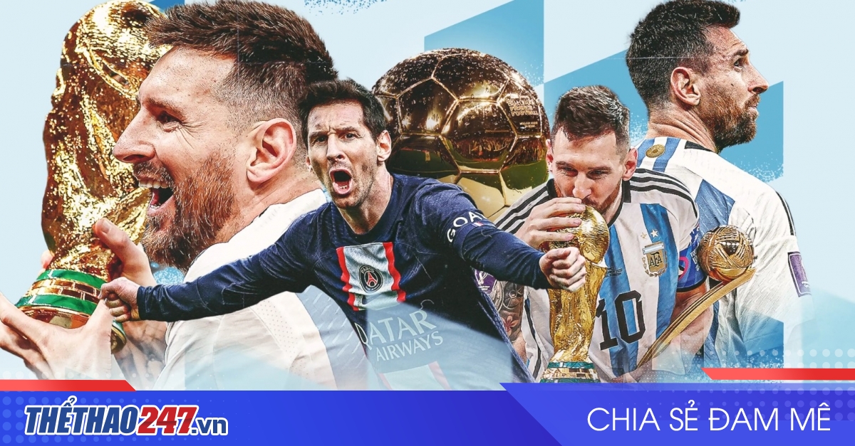 Messi lập kỷ lục độc nhất vô nhị nếu giành QBV 2023 nhờ Inter Miami