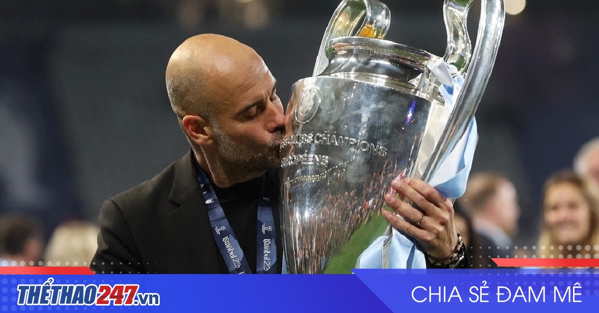 Trong im lặng, Pep Guardiola đi vào lịch sử Champions League