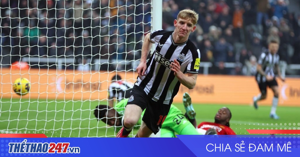 Kết quả MU 0-1 Newcastle: Chiến thắng áp đảo