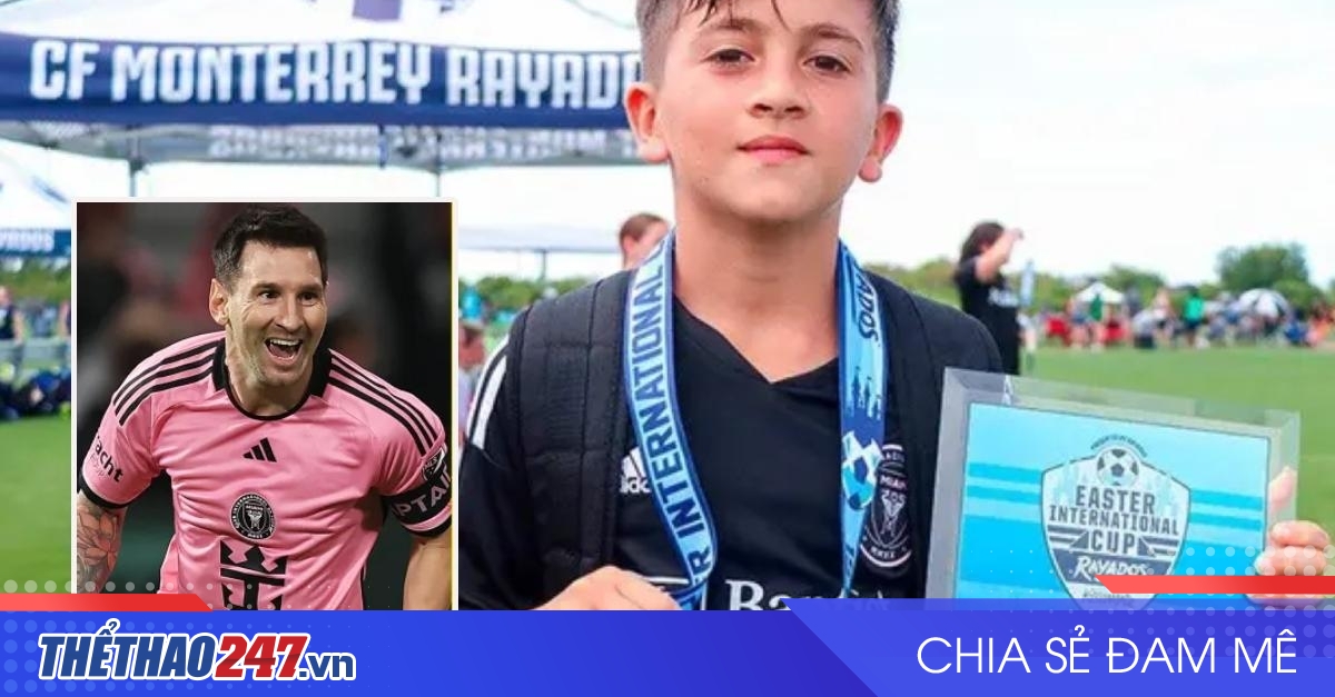 Con trai Messi gây sốt khi chơi xuất thần, giúp đội trẻ Inter Miami ...
