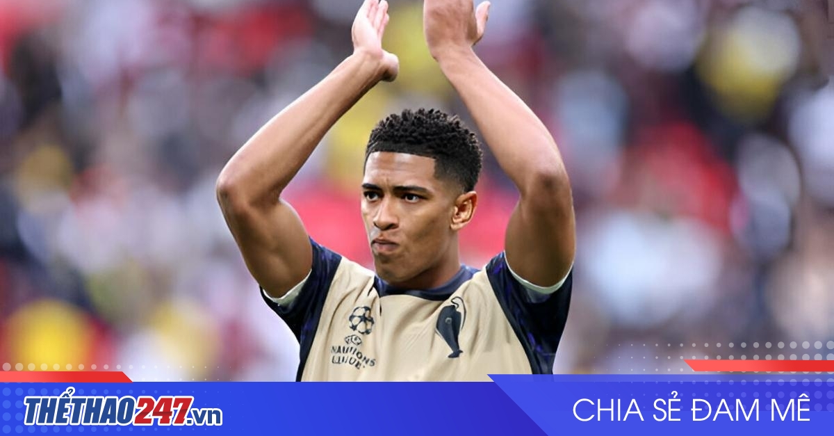 Jude Bellingham đi vào lịch sử Real Madrid tại chung kết Cúp C1