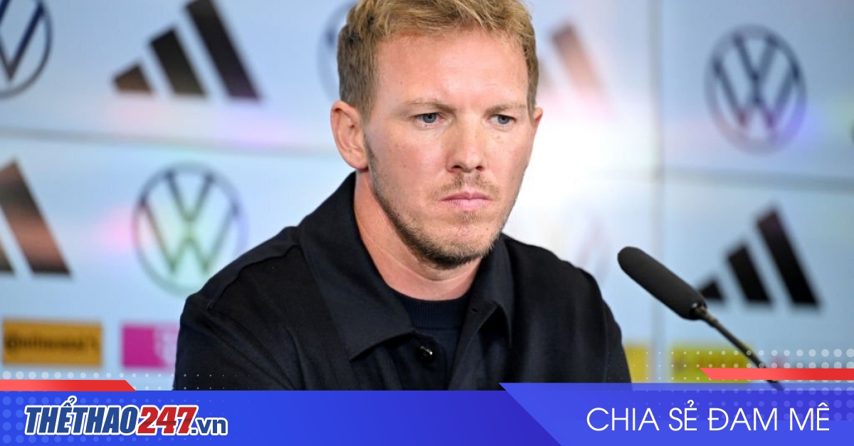 CHÍNH THỨC: Julian Nagelsmann trở thành HLV trưởng đội tuyển Đức