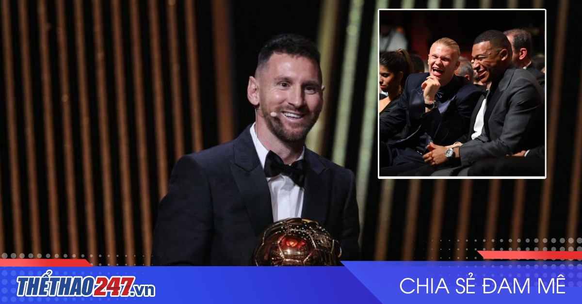 Nhân tố 'ngang hàng' Messi tại QBV 2023 khiến Mbappe, Haaland ghen tị