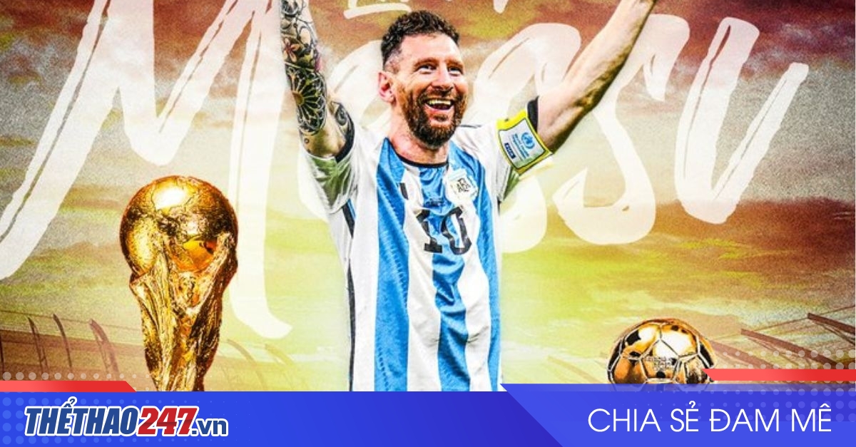 CHÍNH THỨC: Ứng cử viên QBV 2023 Messi được xướng tên sau khi thi đấu ...