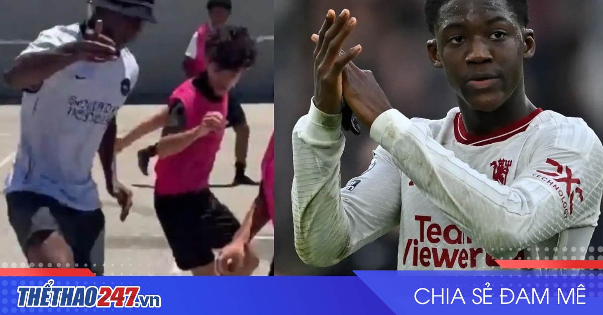 Mainoo thể hiện kỹ năng chơi bóng ấn tượng sau Euro 2024