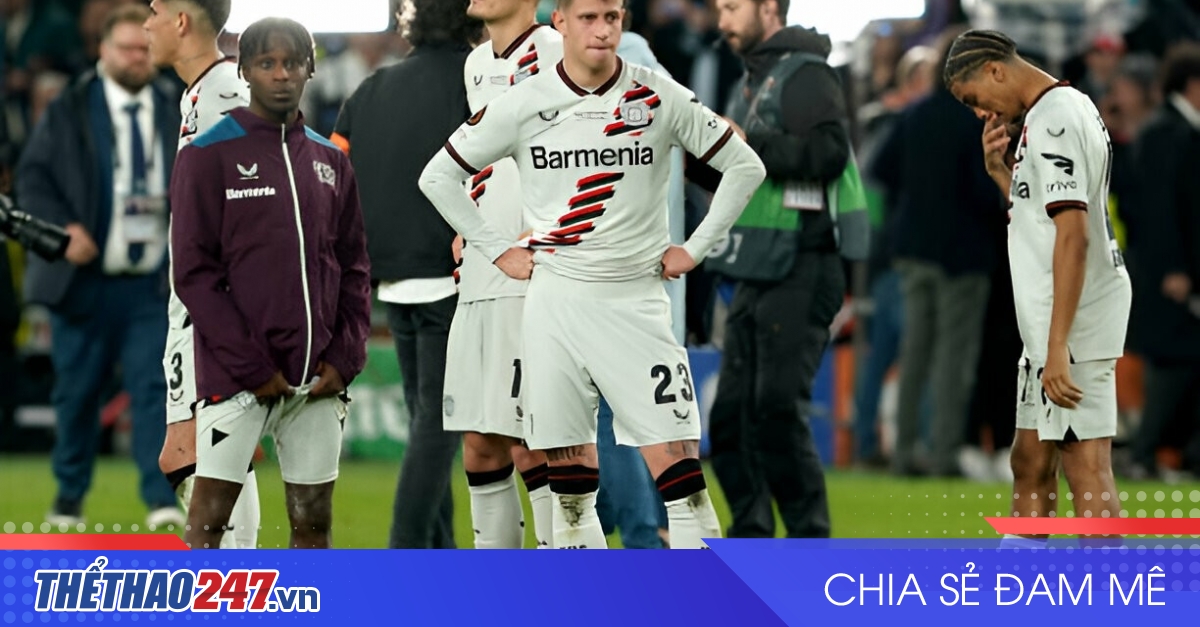 Bayer Leverkusen gục ngã sau thất bại trước Atalanta ở chung kết C2