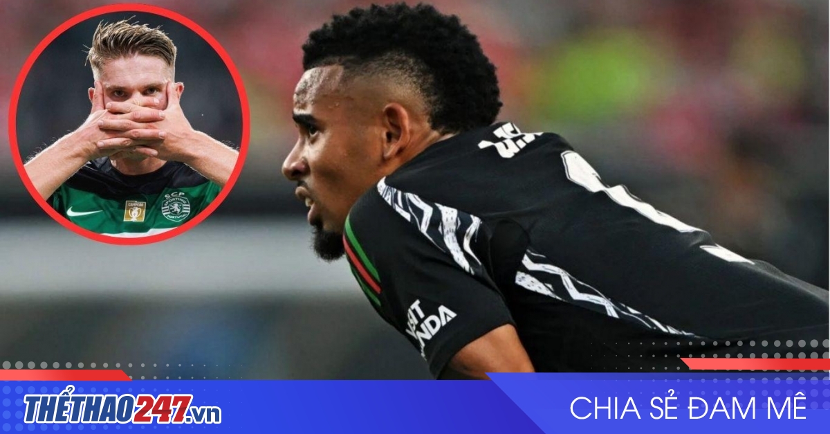 Gyokeres quyết định số phận Gabriel Jesus