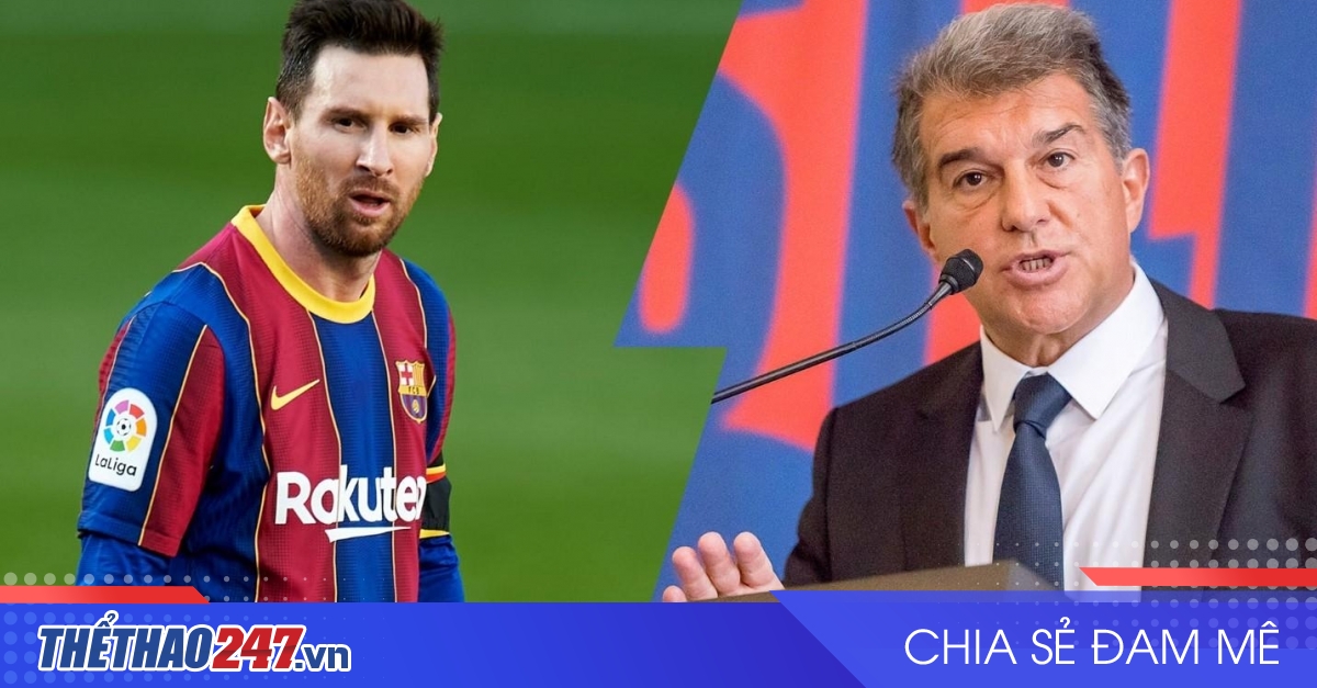 Messi từ chối quay lại Barcelona vì một cái tên