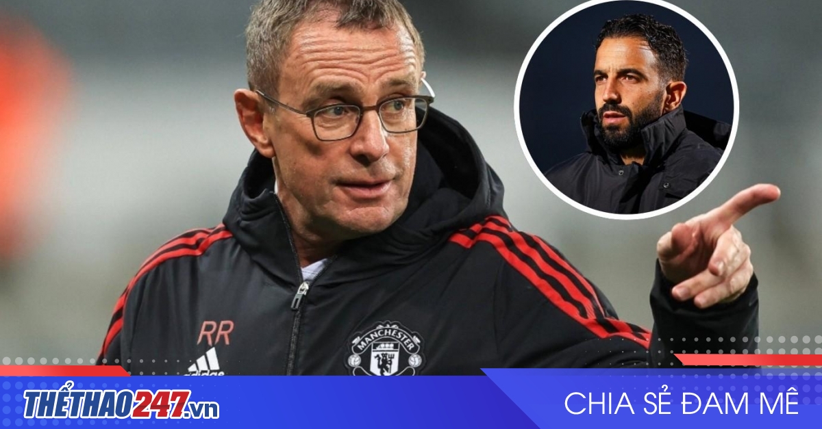 Ralf Rangnick chê thẳng thừng MU của HLV Amorim