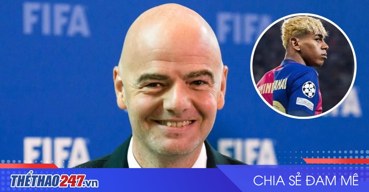 Chủ tịch FIFA bất ngờ thốt lên một điều về tương lai của Lamine Yamal