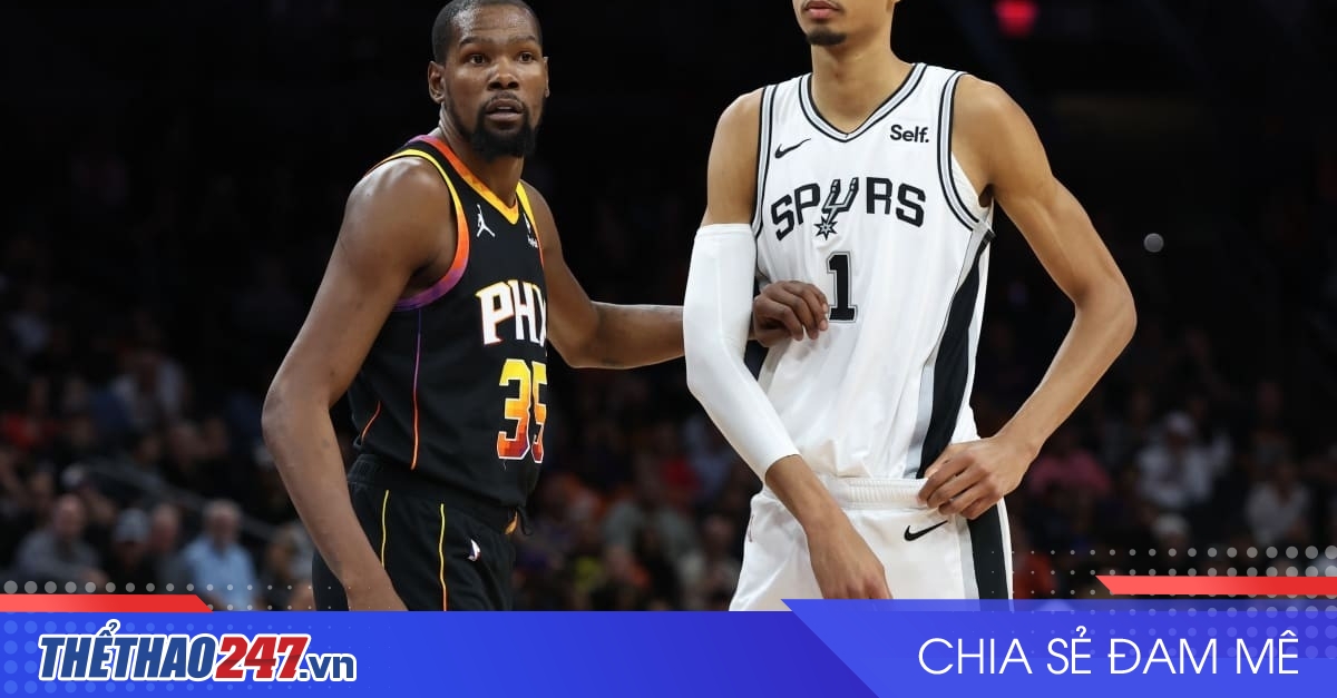 Kevin Durant dành nhiều lời khen ngợi cho khổng lồ bóng rổ mới của NBA