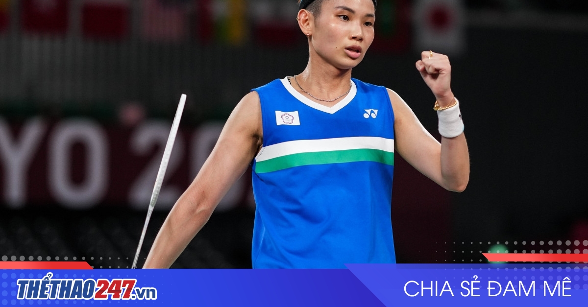 Ngược dòng cảm xúc, Tai Tzu Ying vô địch giải cầu lông World Tour ...