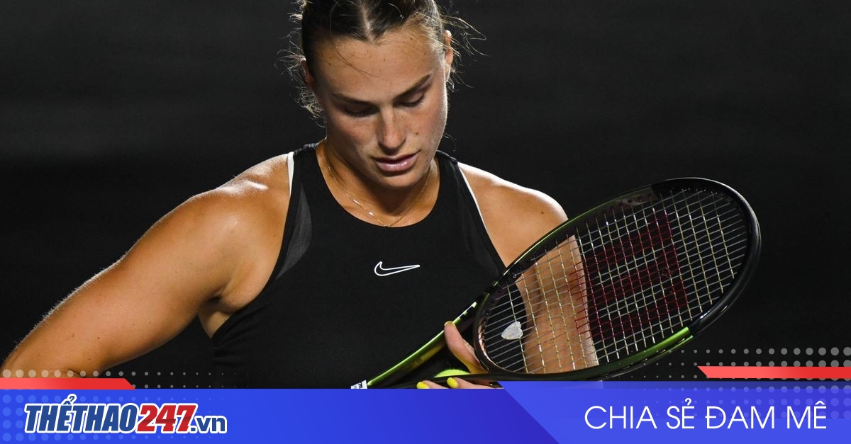 Sabalenka lên tiếng sau mất mát đau lòng