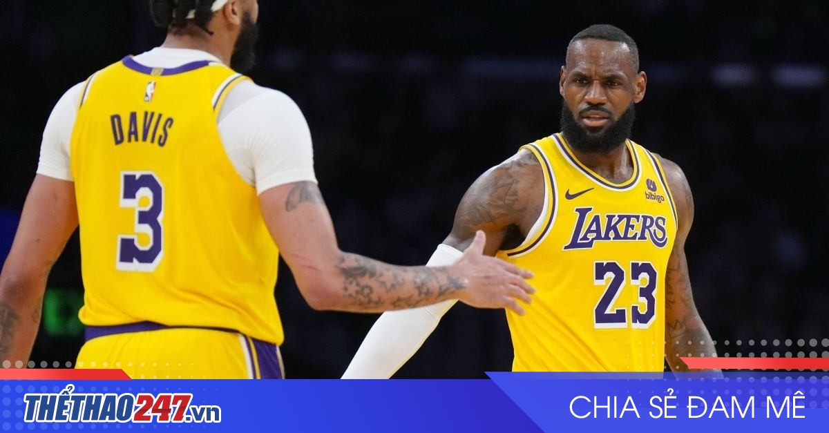 Siêu sao bóng rổ LeBron James đưa Lakers vào NBA Playoffs 2024