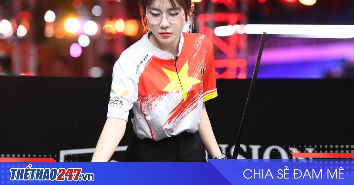 Chiêm ngưỡng nhan sắc tuyệt đỉnh của nữ cơ thủ đẹp nhất giải Hanoi Open Pool 2024