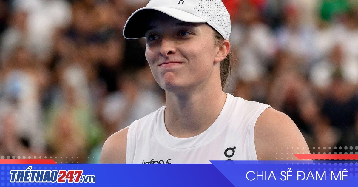 Iga Swiatek sợ bị người hâm mộ quay lưng