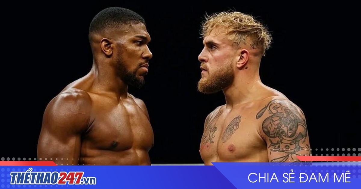 Siêu sao UFC lo Jake Paul 'khó thở' trước Anthony Joshua